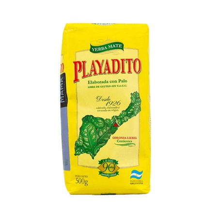 Yerba Mate Tea, Playadito, Elaborada Con Palo Tradicional ...