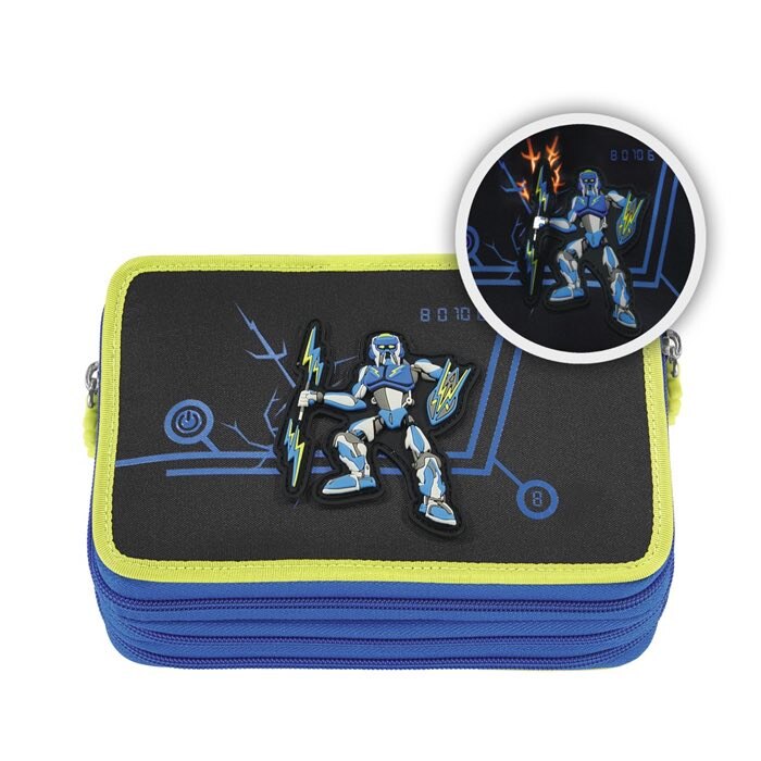 Penar, Step by Step, Echipat (43 piese), 3D, Robot, Albastru - eMAG.ro