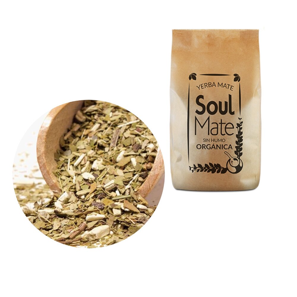 Ceai Yerba Mate Bio, Soul Mate Sin Humo Organica, Plante, 0.5 kg - eMAG.ro