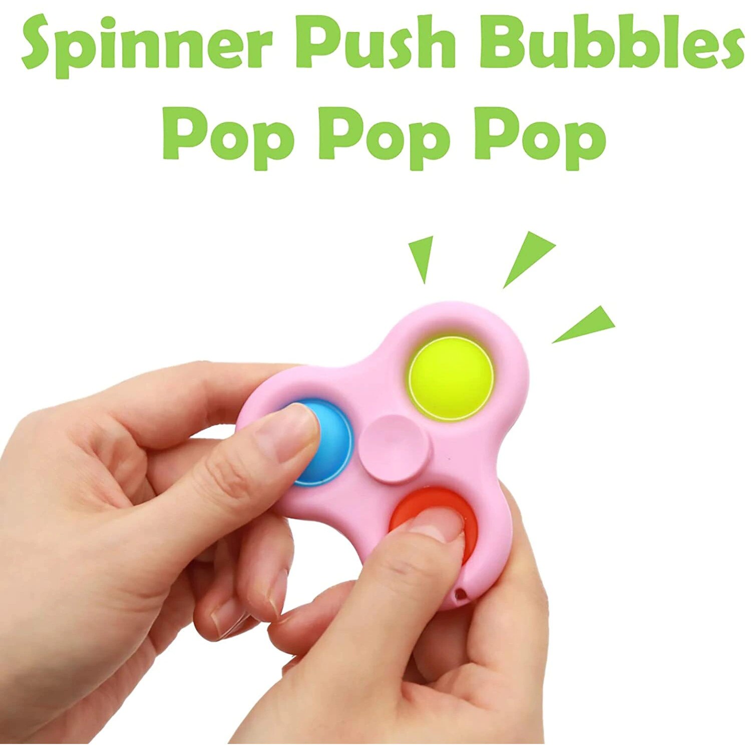 Сензорна играчка Zenuk® - Fidget Spinner Pop It, Simple Dimple, Fidget ...