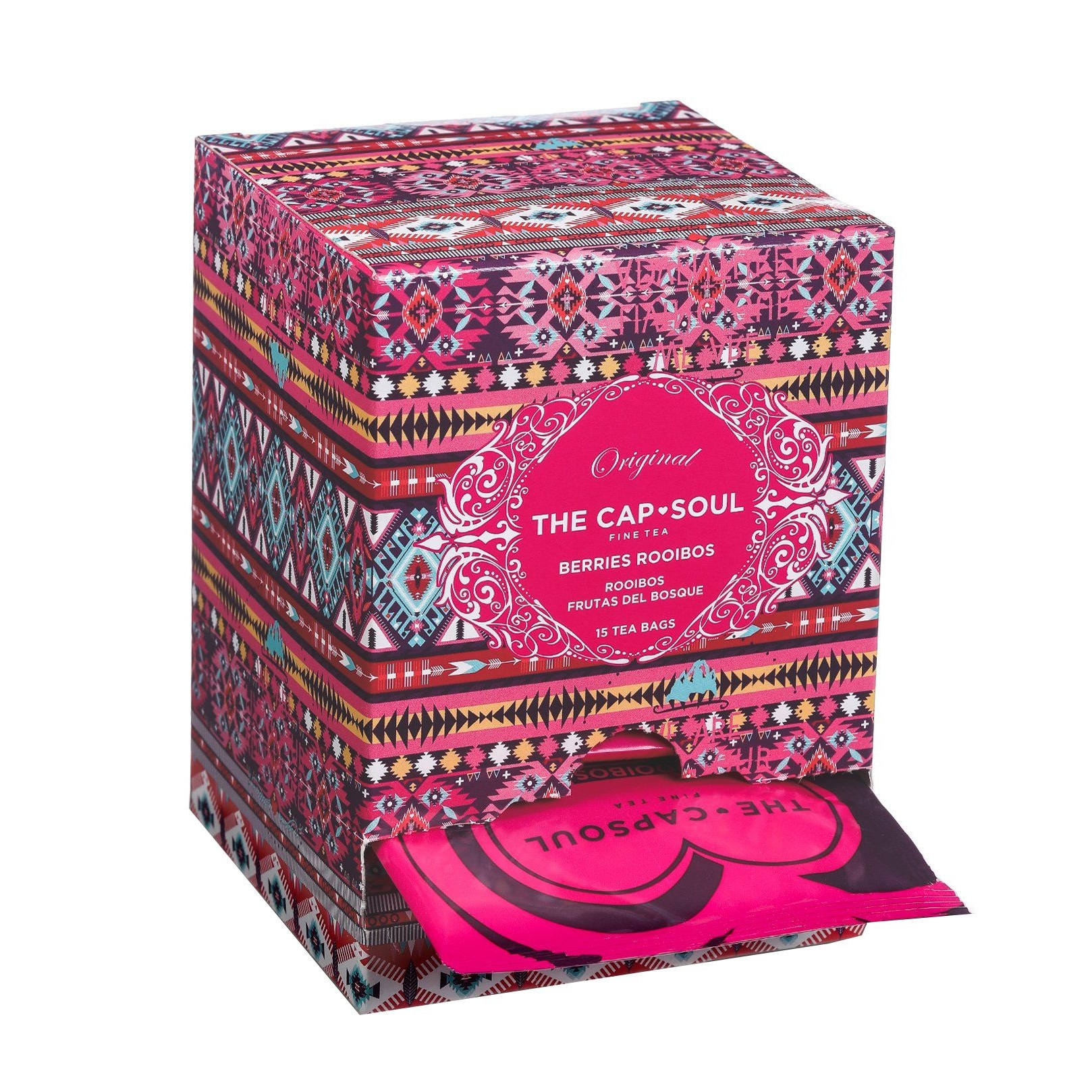 The Cap Soul Rooibos tea, Frutas del Bosque, 15 tasak, gyógynövény ...