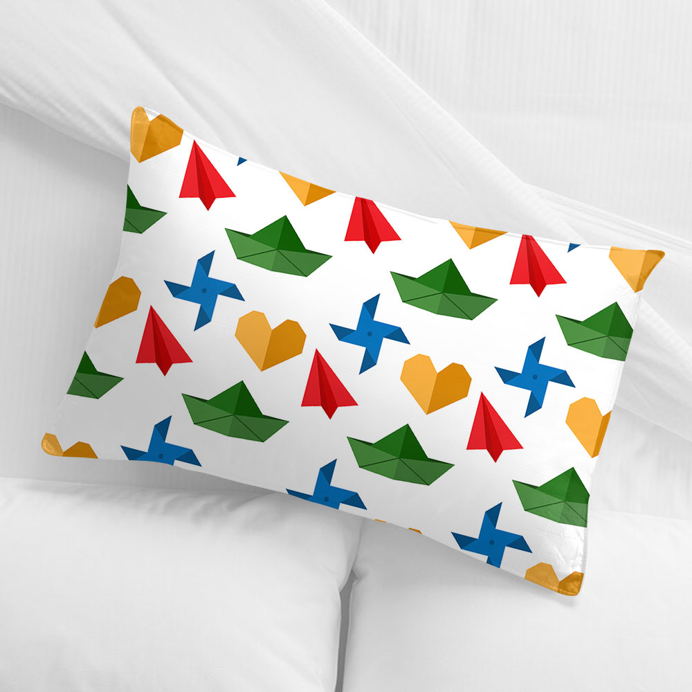 Dekoratív párna Art Star, Origami, Minta, Modern lakberendezési tárgyak ...
