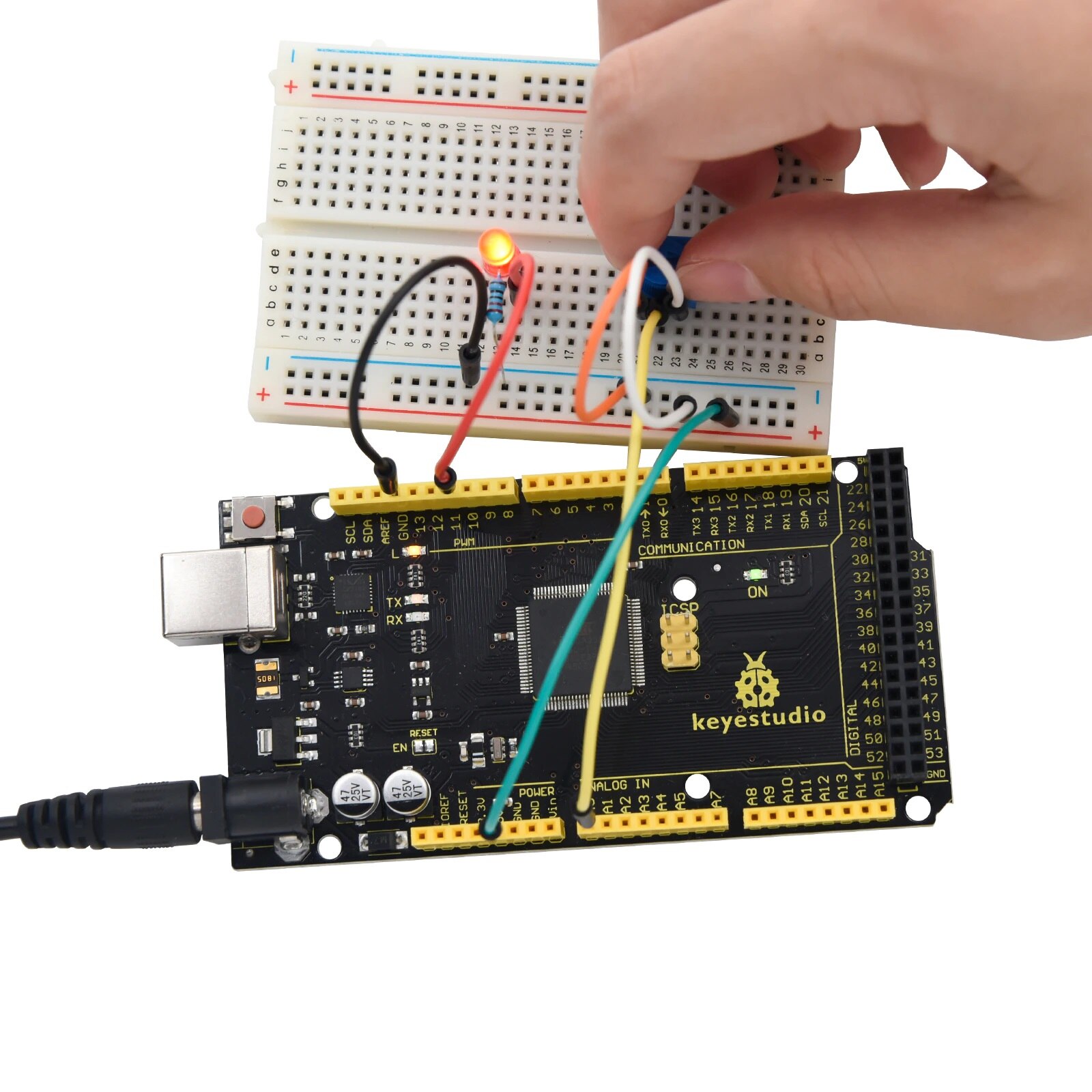 Kit start MEGA CP2102 v2.0 pentru Arduino, KS0404 - eMAG.ro