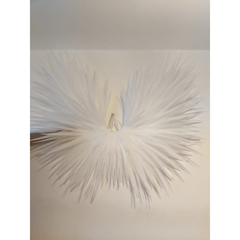 Aripi flamingo, adult, alb, 140 x 110 cm - eMAG.ro