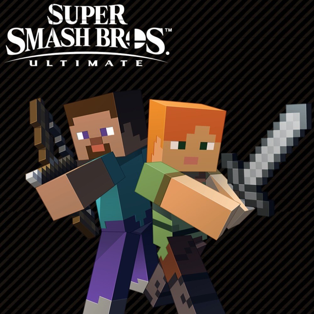 Super Smash Bros Ultimate Steve and Alex (Digitális kulcs - Nintendo ...