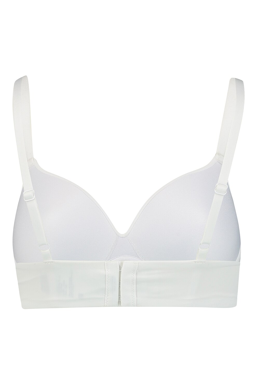 Puma, Подплатен сутиен с регулируеми презрамки, Бял, 80B - eMAG.bg