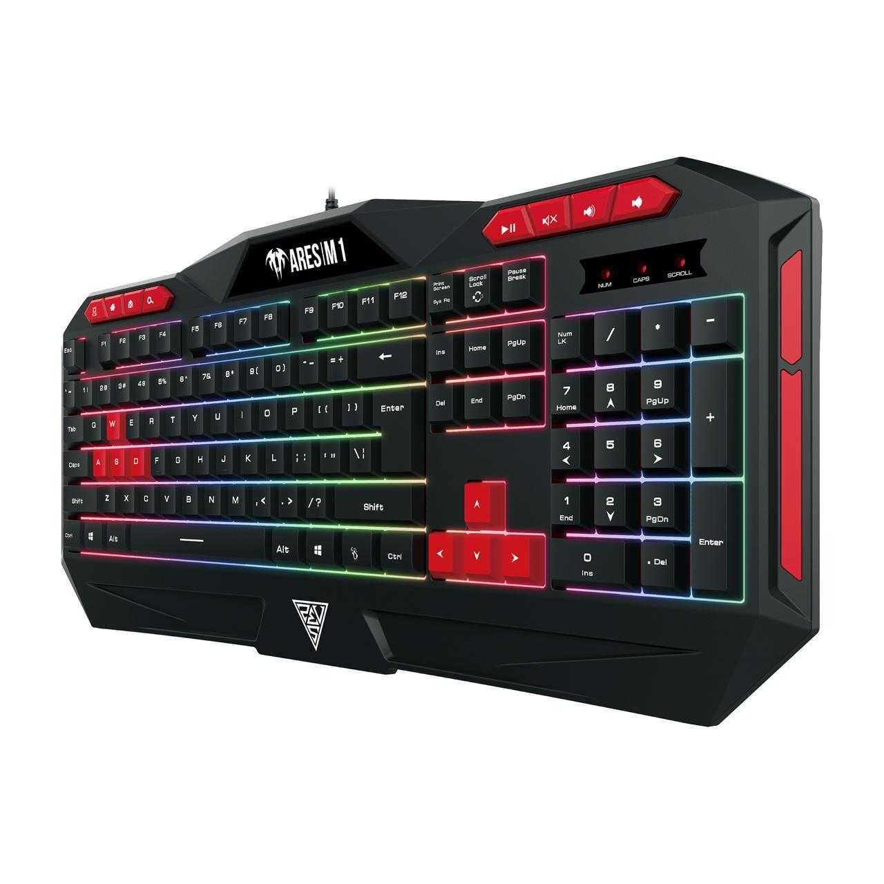 Kit tastatura + mouse Gamdias Ares M1, Negru - eMAG.ro