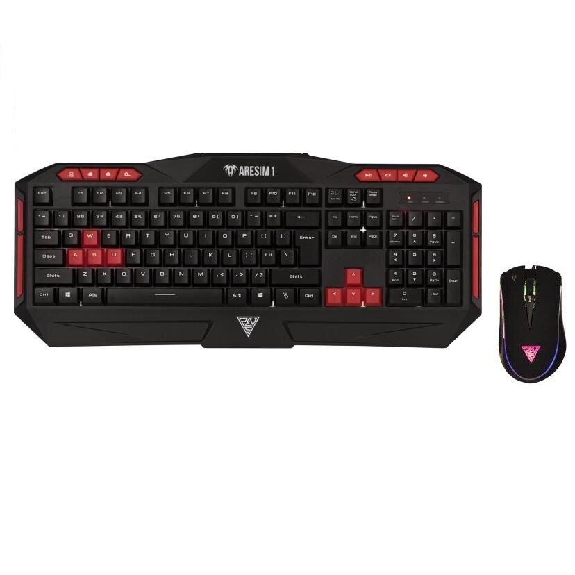 Kit tastatura + mouse Gamdias Ares M1, Negru - eMAG.ro
