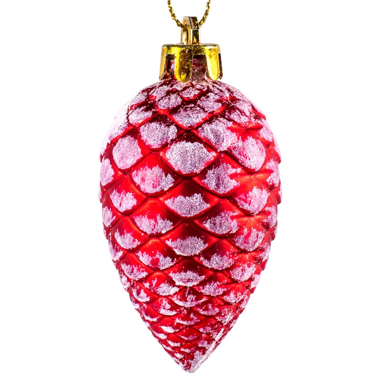 Set 4 globuri de Craciun, 7 cm - eMAG.ro