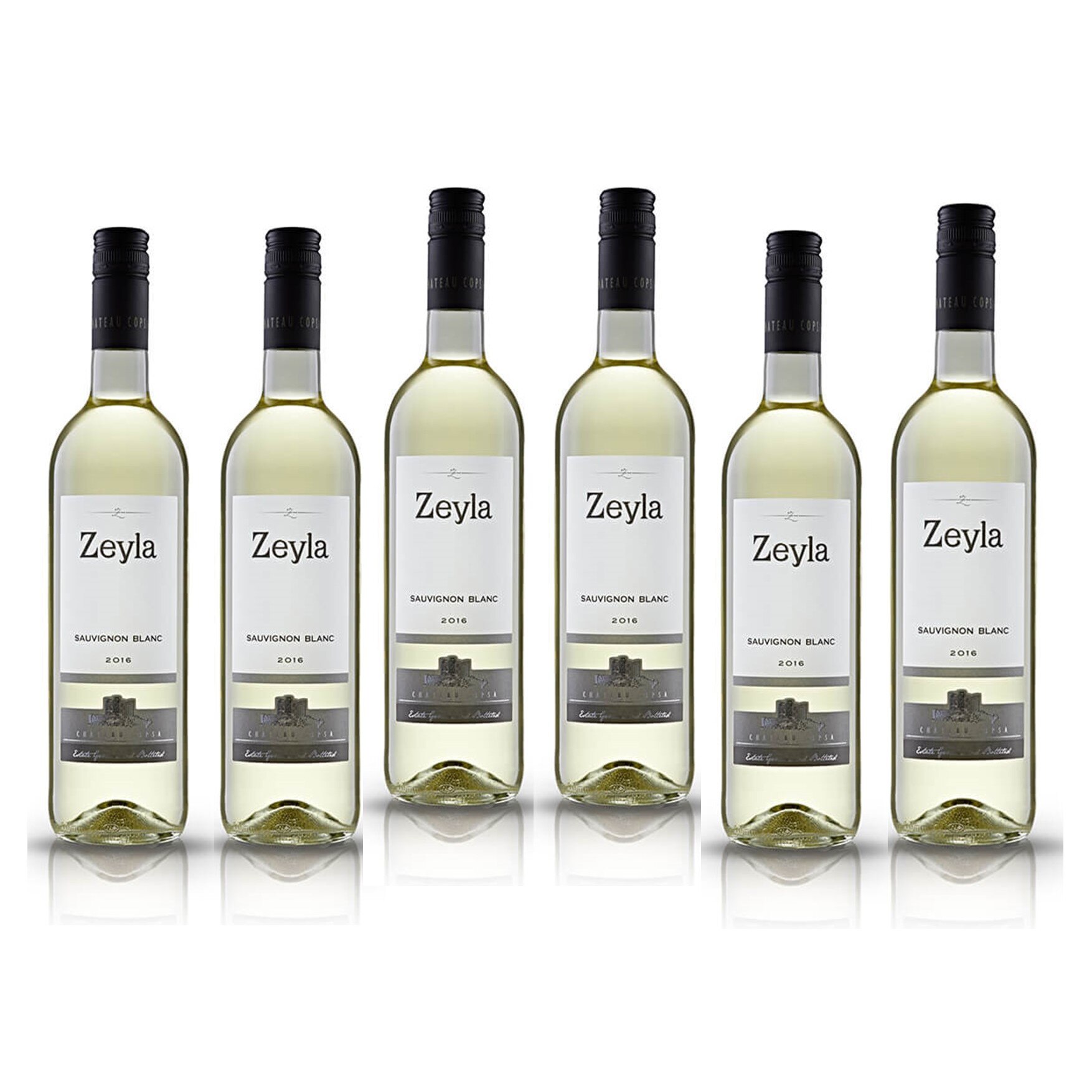 Комплект бяло вино ZEYLA Совиньон блан, кашон 6 бр. - eMAG.bg