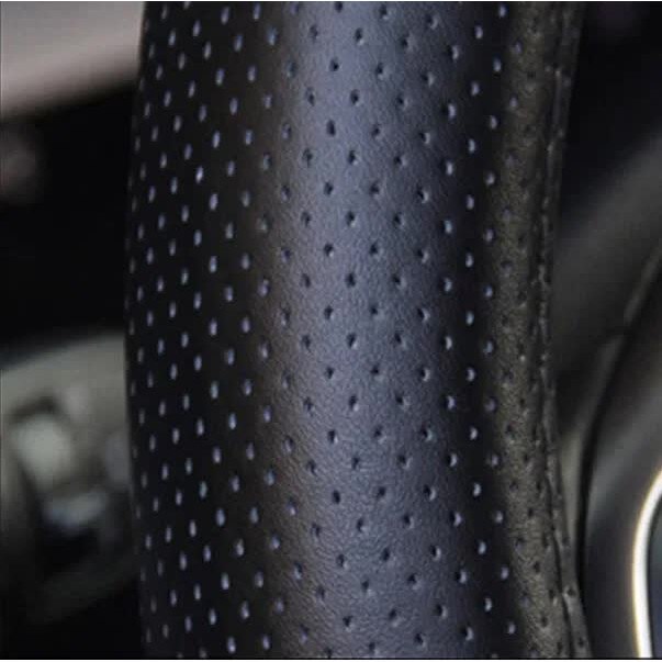 Husa Universal Pentru Volan - Flexzon - 37-38cm - perforata negru - eMAG.ro