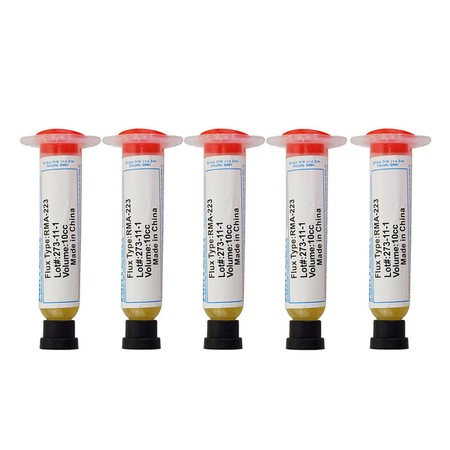 Set 5 bucati flux, pasta decapanta condensata RMA-223 - Amtech - eMAG.ro