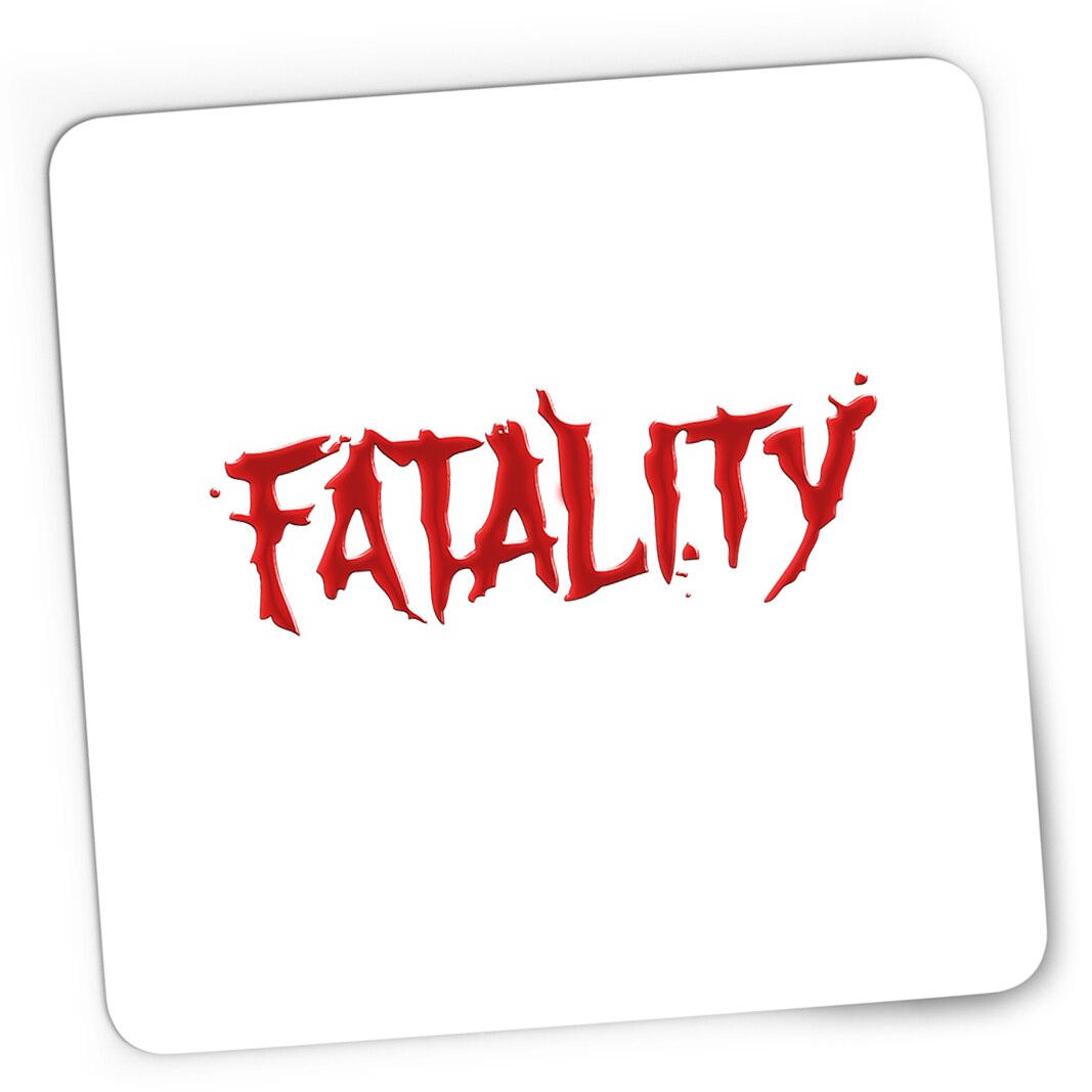 Mousepad Gaming Mortal Kombat Fatality Ultimate Trilogy Logo, 21x19 cm ...