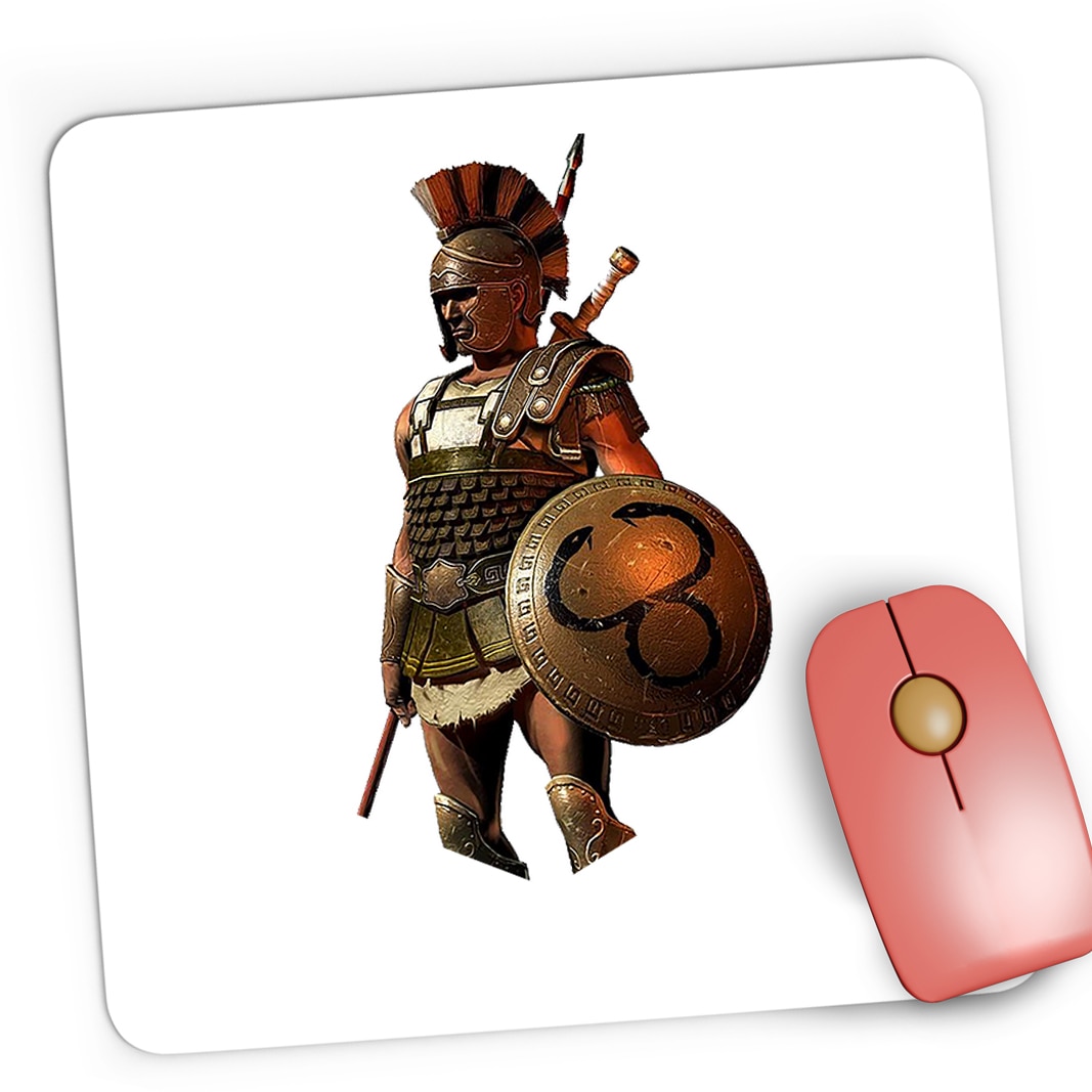 Mousepad Gaming Age of Empires Soldat Antic Sparta, 21x19 cm - eMAG.ro