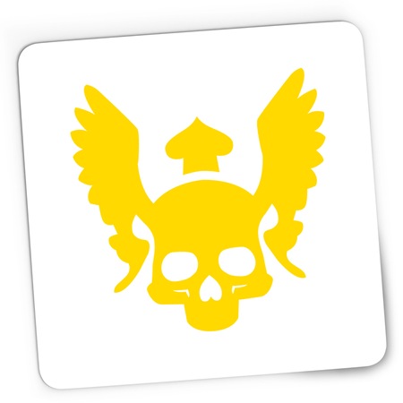 Подложка за мишка Gaming Quake Mask Gold Doom Skull, 21x19 см - eMAG.bg