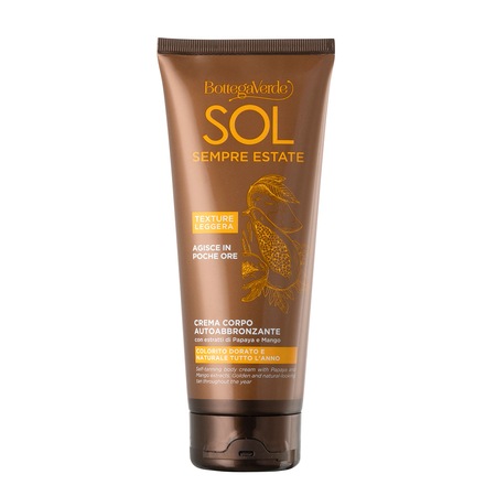Crema de corp, autobronzant, cu extract de papaya si mango, bronz - SOL ...
