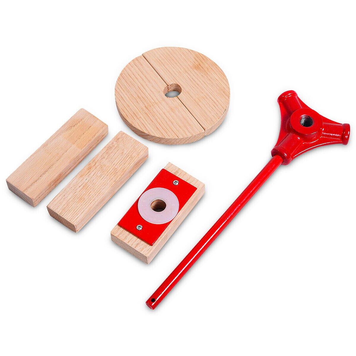 Presa teasc pentru stors struguri 6 litri din lemn de stejar - eMAG.ro