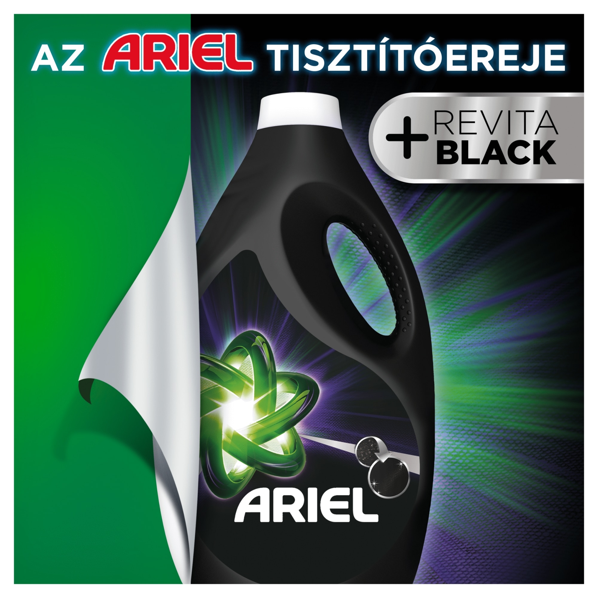 Ariel Folyékony Mosószer +Revitablack 1.76l, 32 Mosáshoz - eMAG.hu