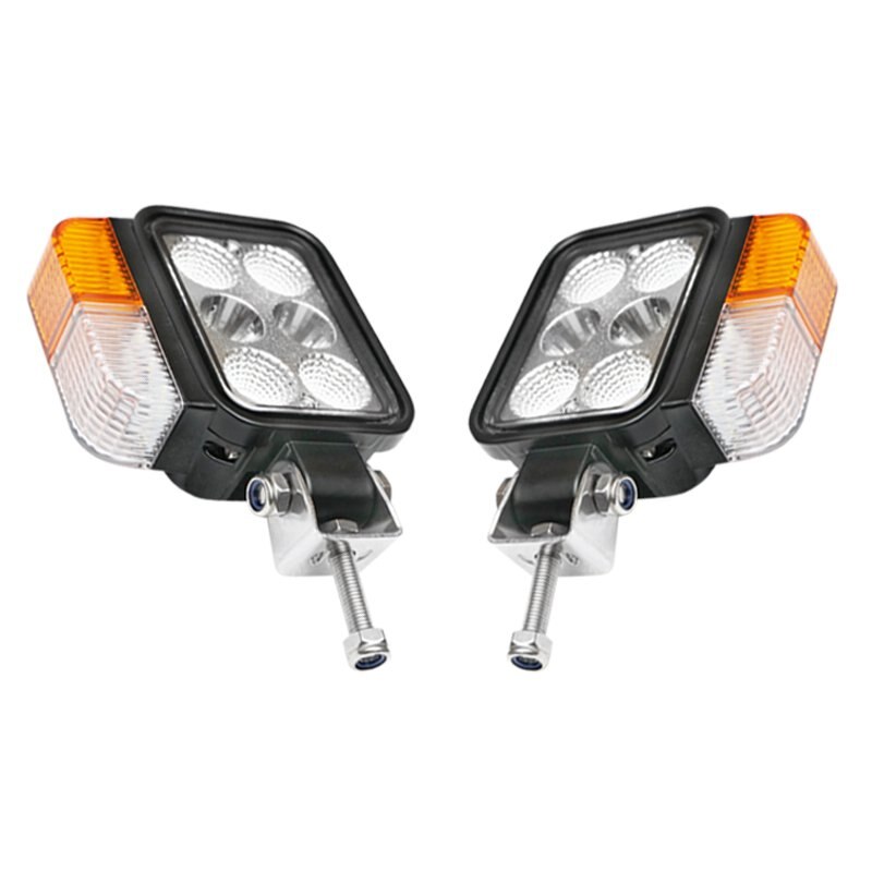 Faruri universale tractor stanga si dreapta cu LED 10-80V, temperatura ...