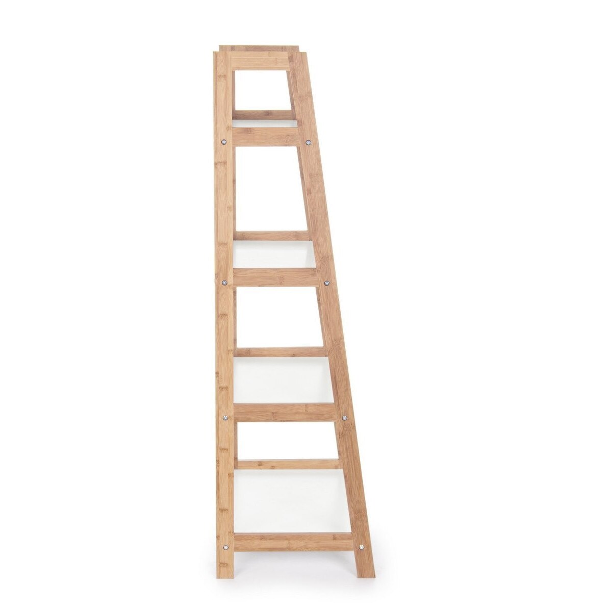 Raft de podea cu 4 polite din lemn maro alb Brooklyn 62 cm x 38 cm x ...