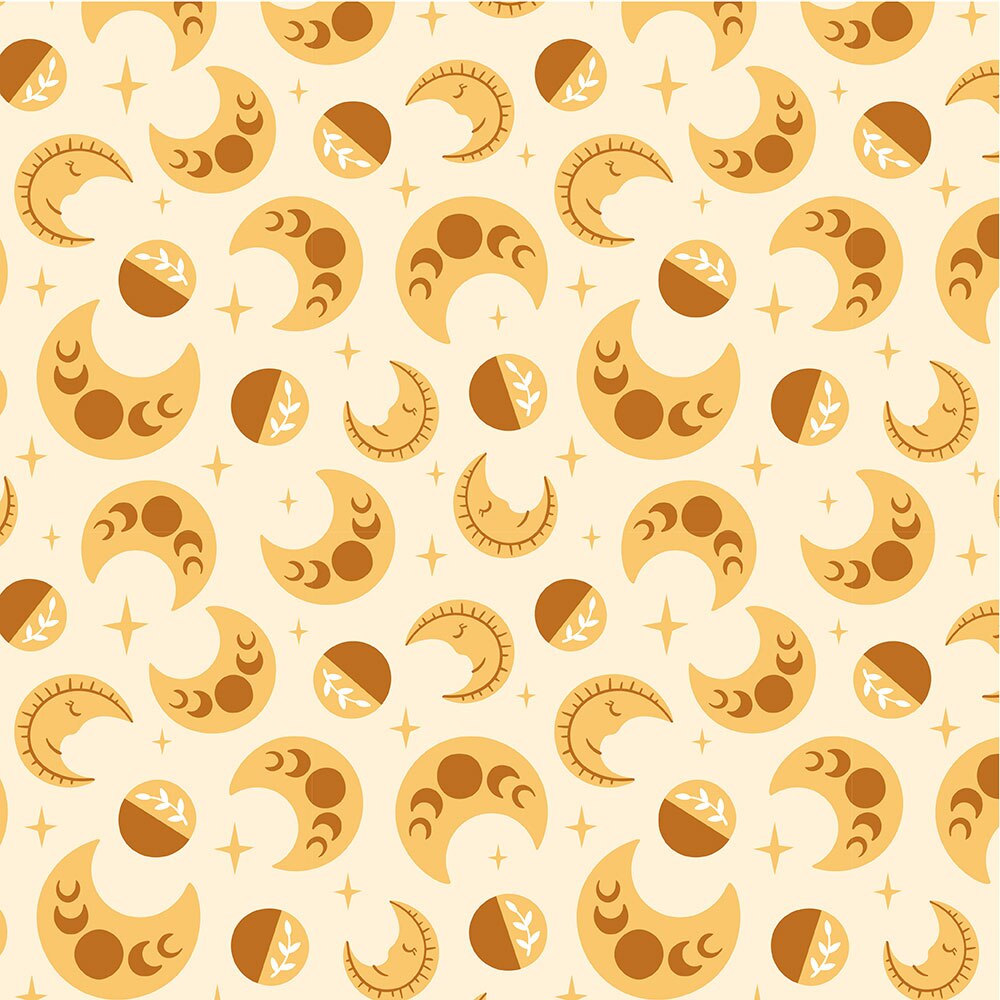 Art Star matrica bútorokhoz, Mosolygó Hold, Minta, öntapadós, szélesség ...