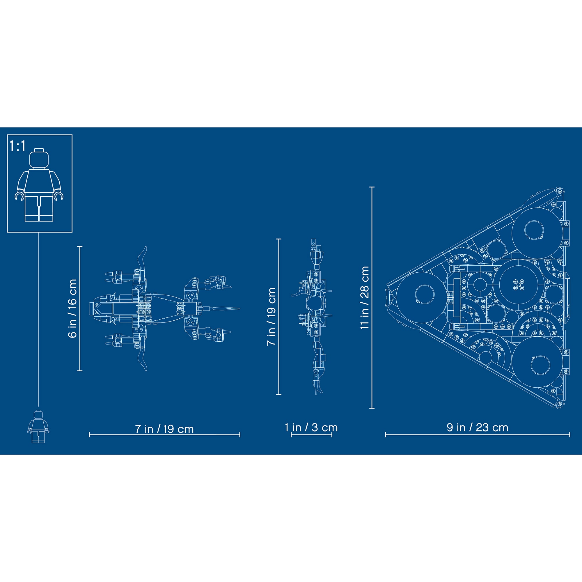 LEGO Super Heroes - Възходът на Домо 76156, 1040 части - eMAG.bg