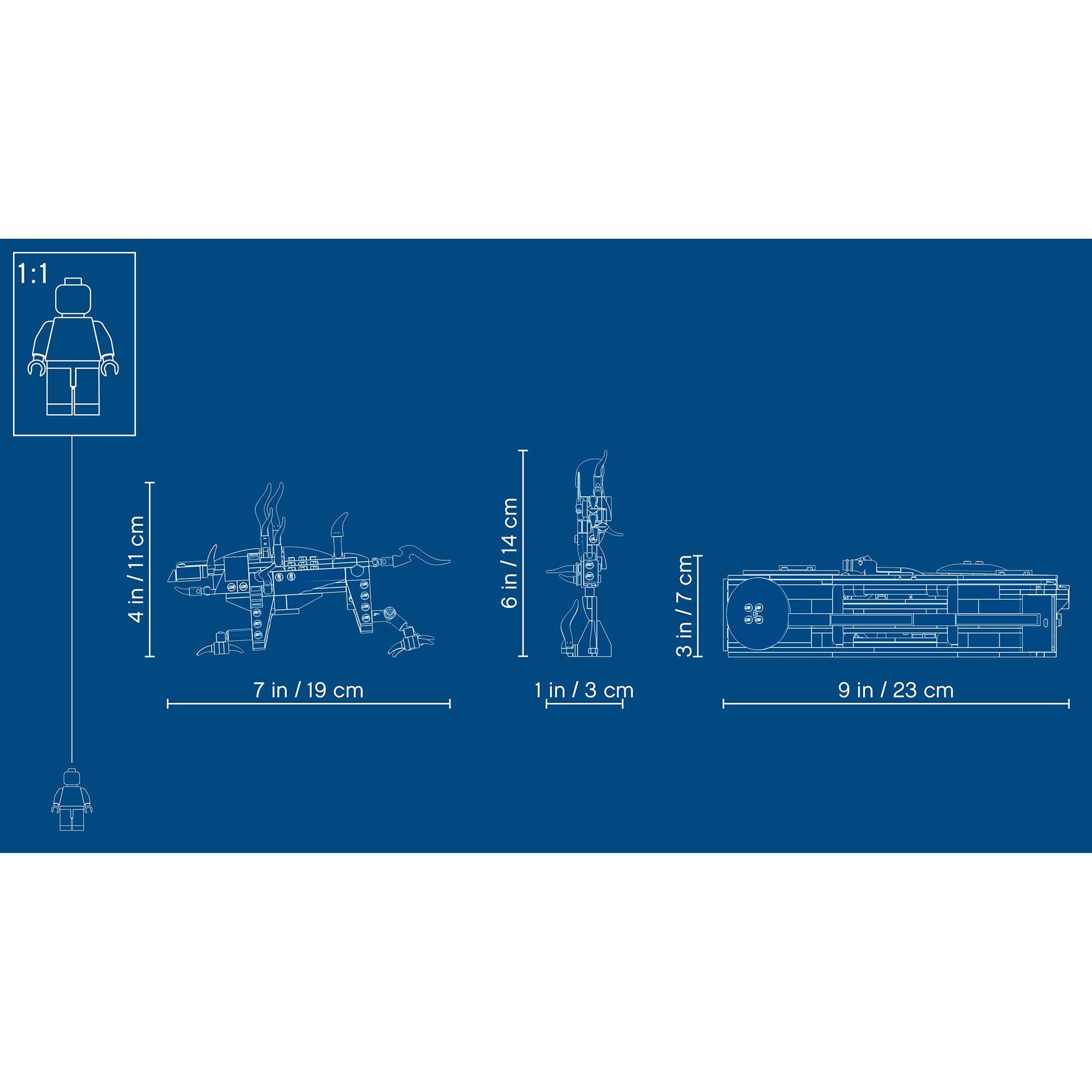 LEGO Super Heroes - Възходът на Домо 76156, 1040 части - eMAG.bg