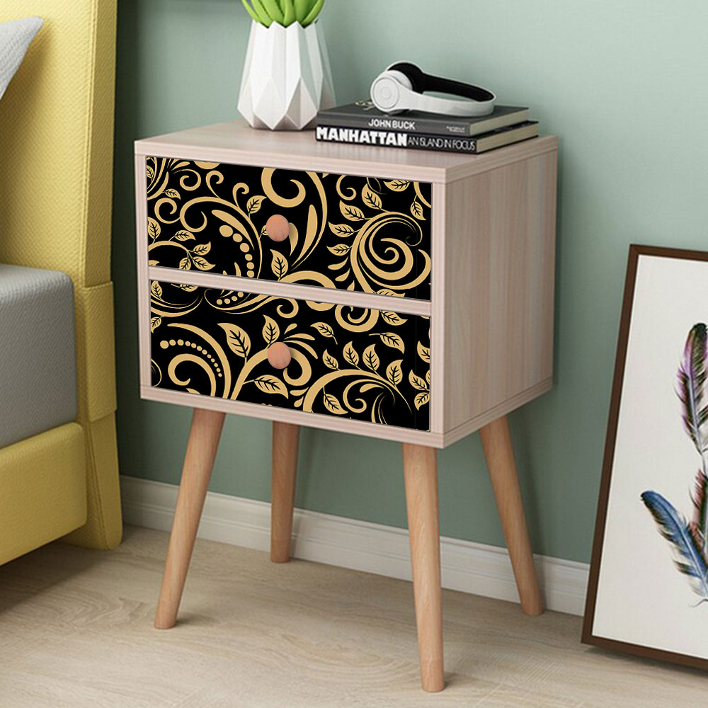 Autocolant Art Star pentru mobilier, Ramuri ondulate, Pattern ...