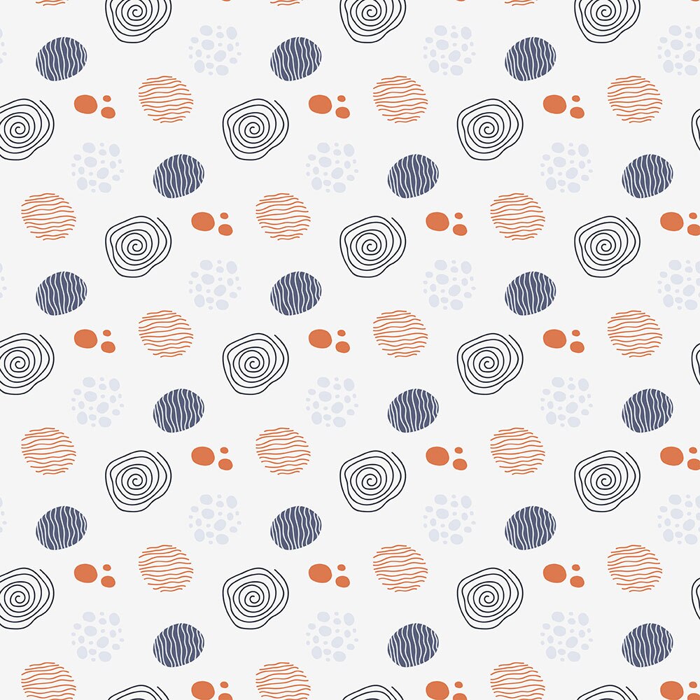 Autocolant Art Star pentru mobilier, Spirale si cercuri deformate ...