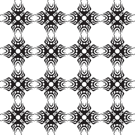 Autocolant Art Star pentru mobilier, Flacari dispuse radial, Pattern ...