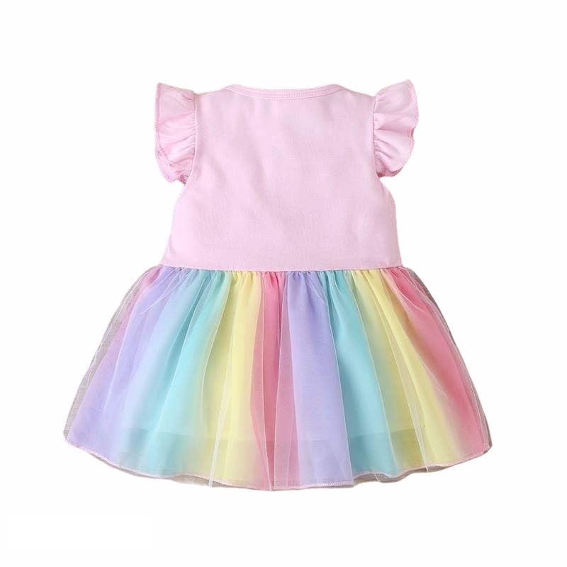 Rochita curcubeu, drool, roz, 9-12 luni - eMAG.ro