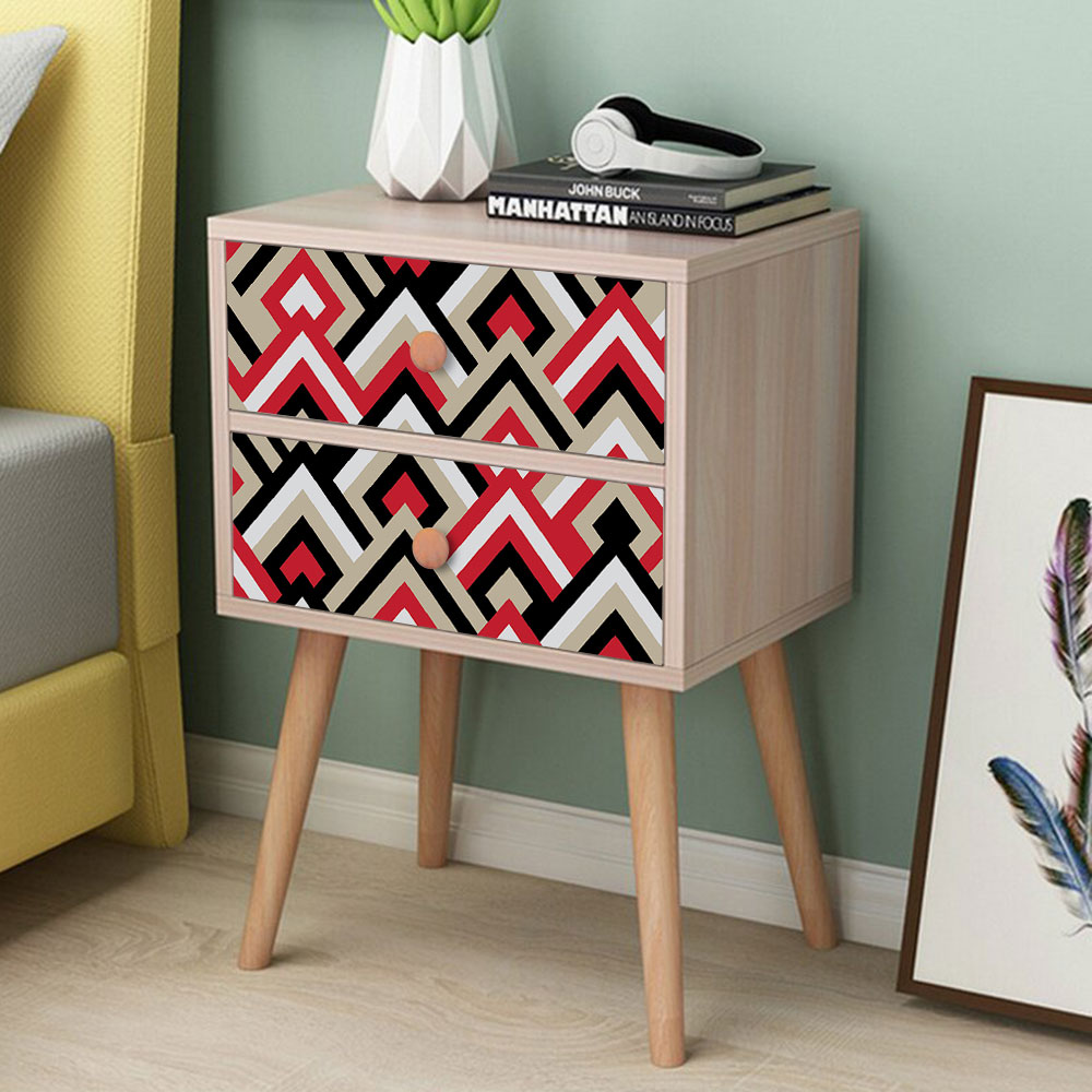 Autocolant Art Star pentru mobilier, Romburi suprapuse in planuri ...