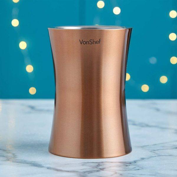 Frapiera pentru vin VonShef 1000118, Material Inox, Culoare Cupru ...