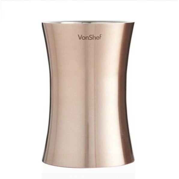 Frapiera pentru vin VonShef 1000118, Material Inox, Culoare Cupru ...