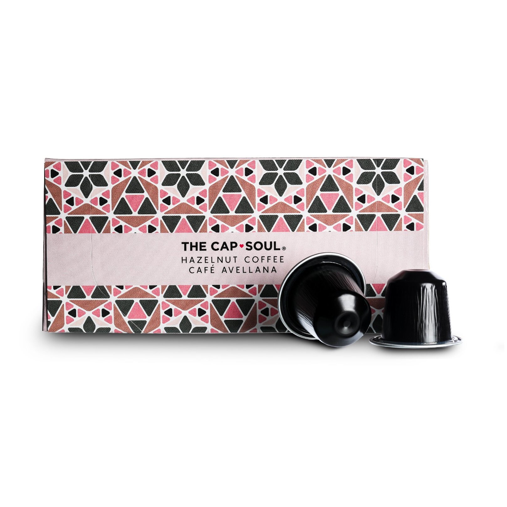 Cafea capsule The Cap Soul, Hazelnut, 10 bucati, compatibila Nespresso ...