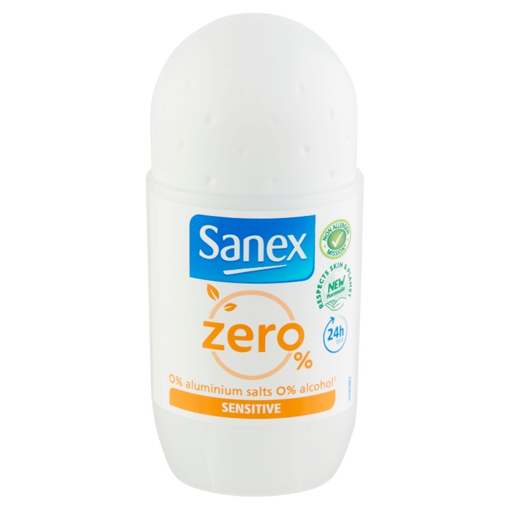 Sanex Zero Golyós Dezodor Sensitive, 50ml - eMAG.hu