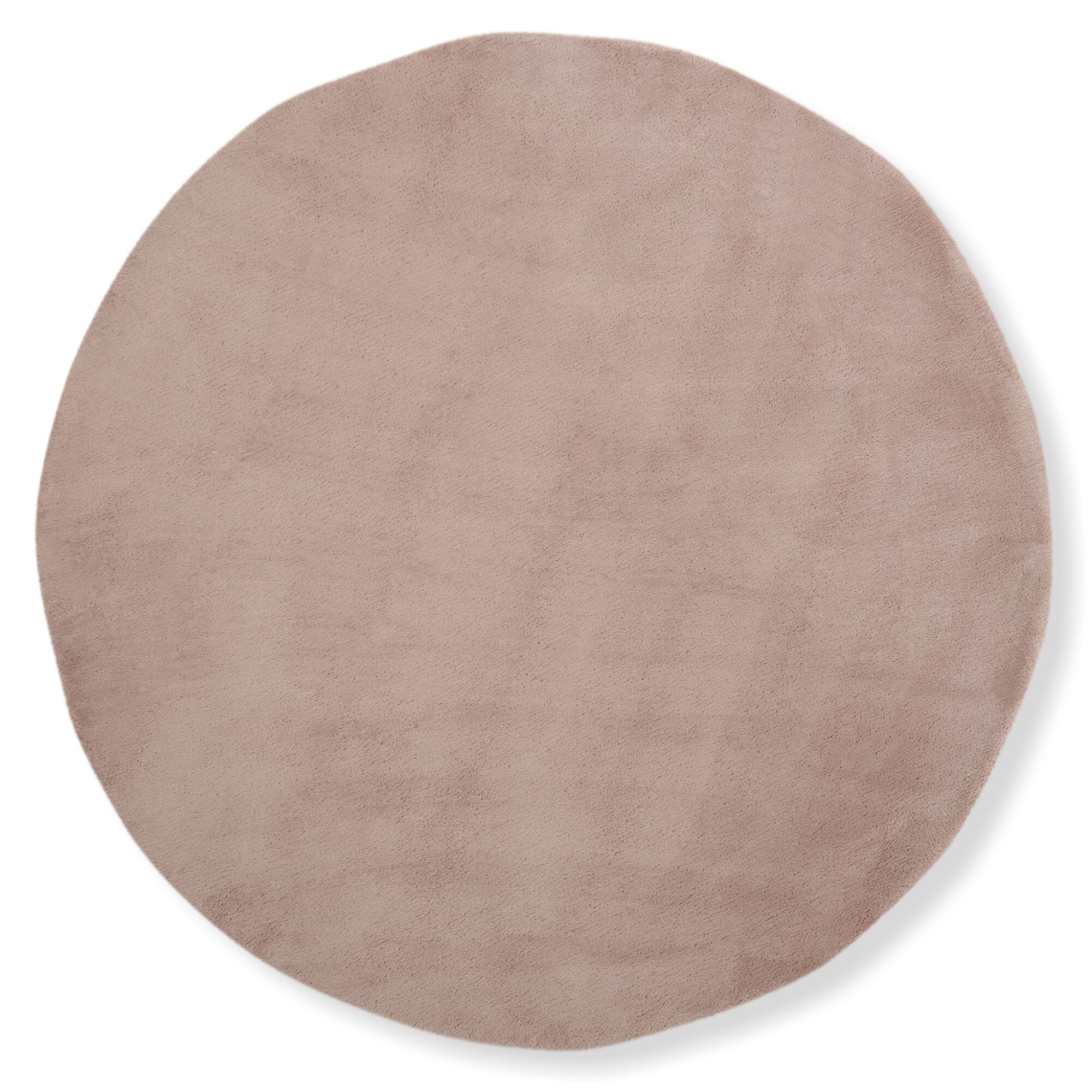 Covor MOSSY 110cm rotund pink - eMAG.ro