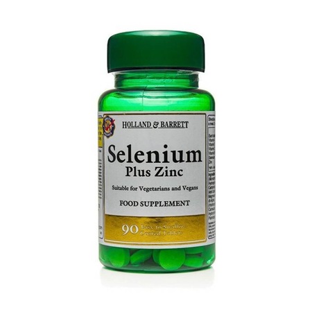 Seleniu/Zinc Holland & Barrett Selenium, 90 tablete - eMAG.ro