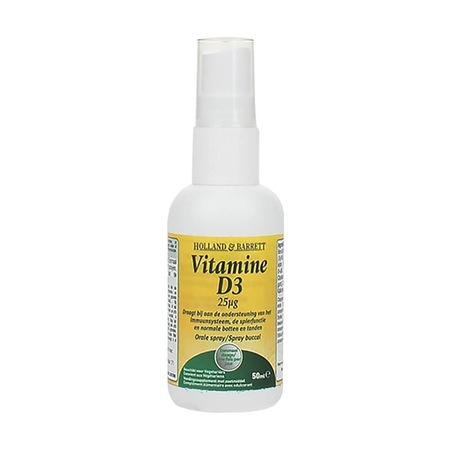 Holland & Barrett D3 vitamin spray, 25mcg, 50ml - eMAG.hu