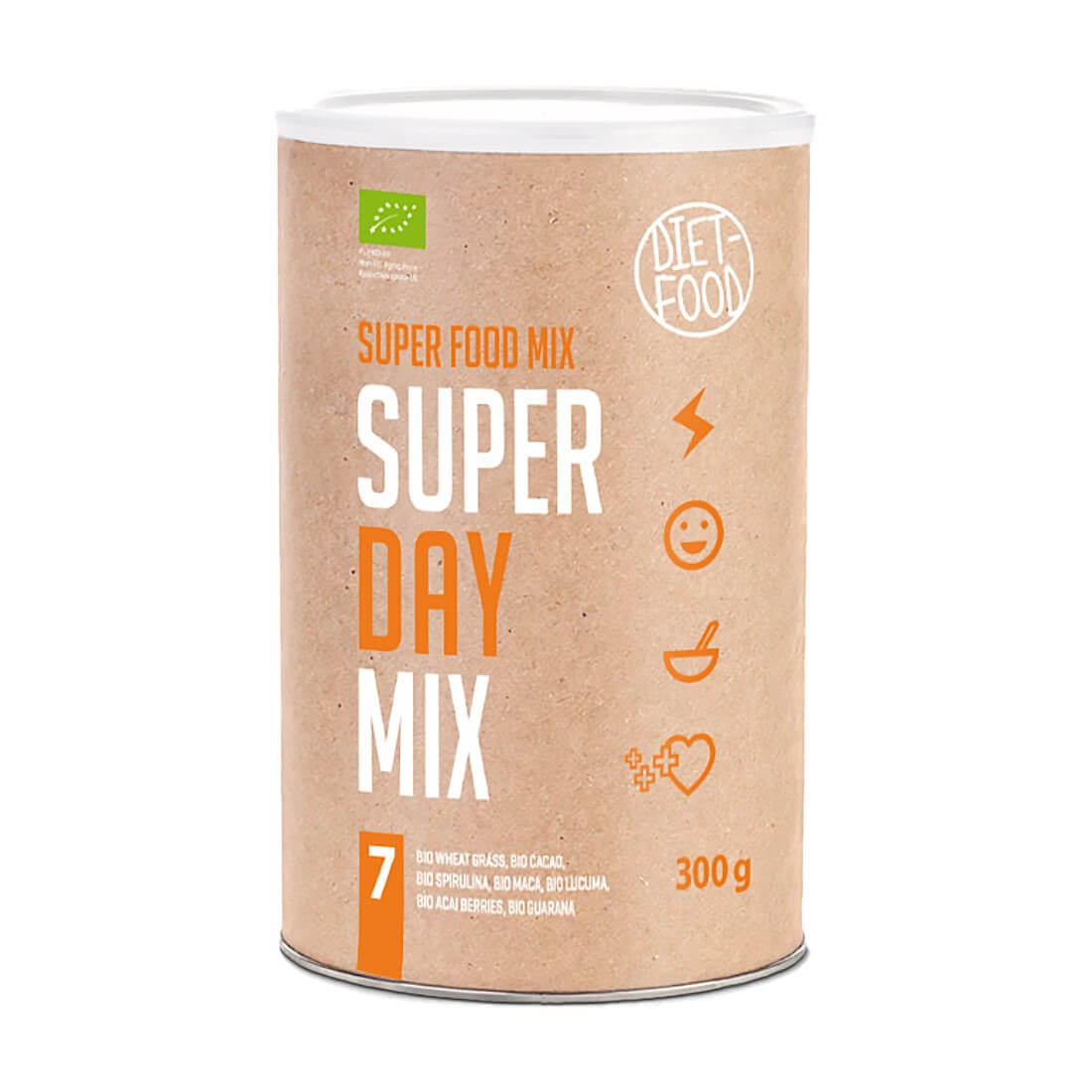 Supliment bio Super Day mix, Diet Food, 300 g - eMAG.ro