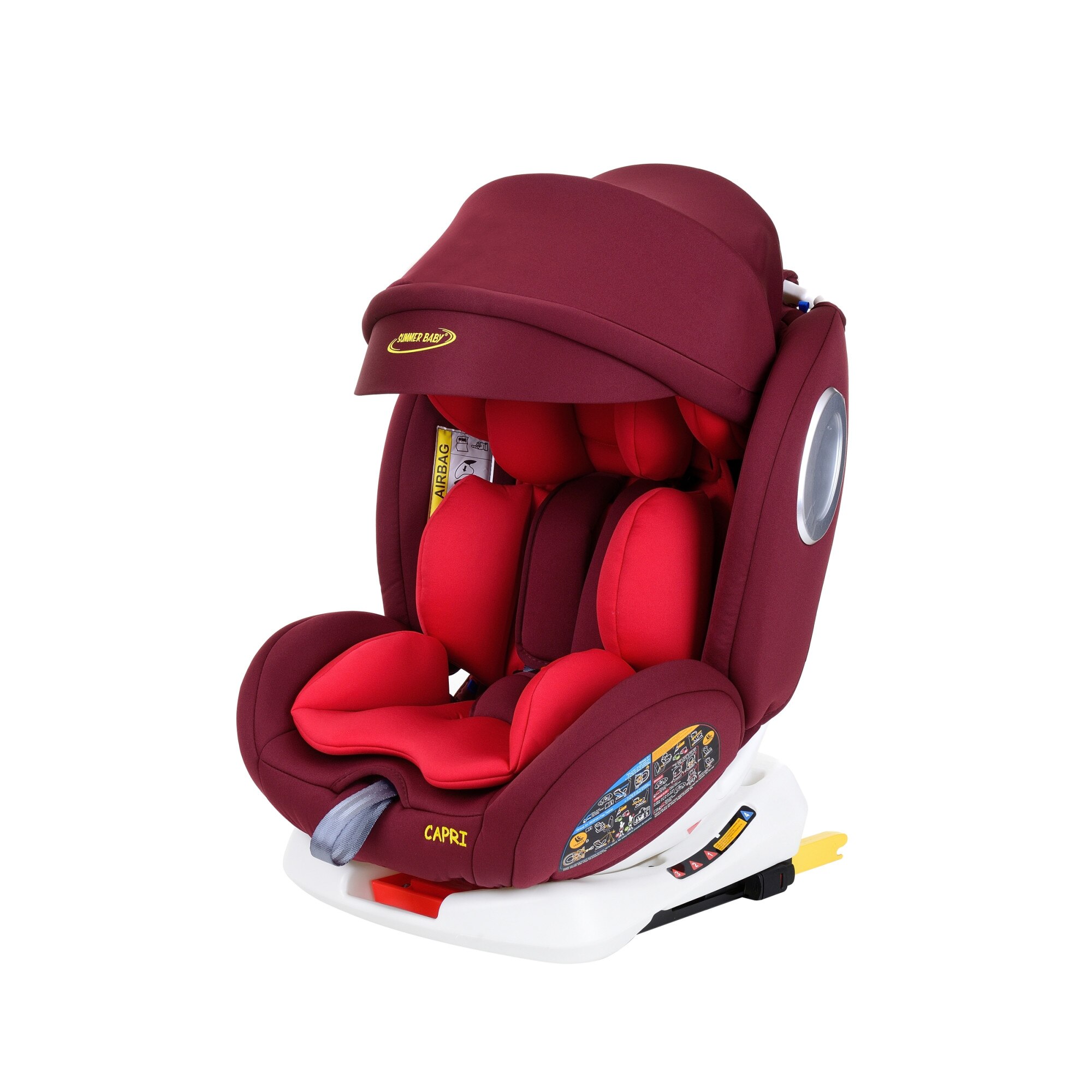 Scaun Auto Premium Rotire 360° pentru Copii "ISP CAPRI Baby LikeSMART ...