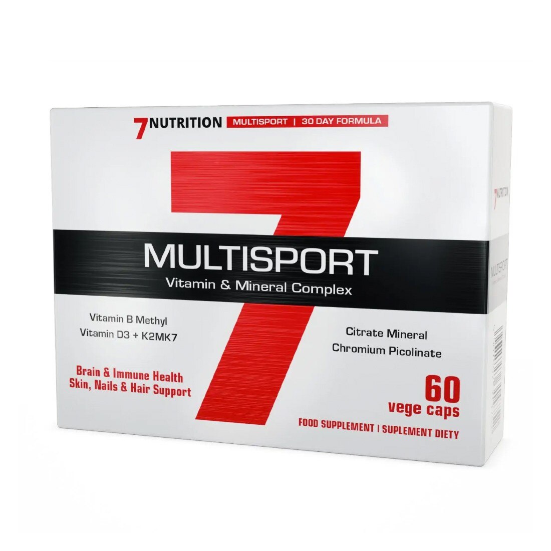 Complex de minerale si vitamine Multisport, 7Nutrition, 60 comprimate ...