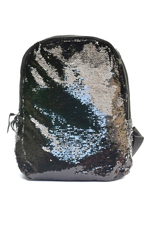 Pina Calin, Rucsac cu paiete, pentru laptop, Negru - eMAG.ro