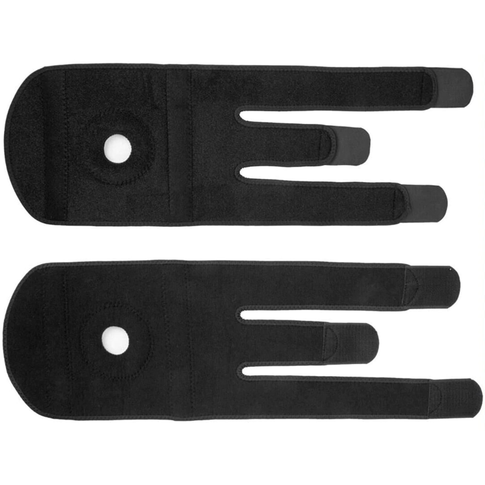 Genunchiera ortopedica ajustabila cu rotula decupata, pentru recuperare ...