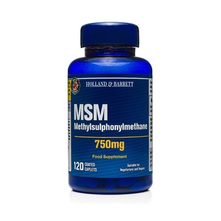 Supliment alimentar MSM, Holland & Barrett, 750 mg, 120 capsule - eMAG.ro