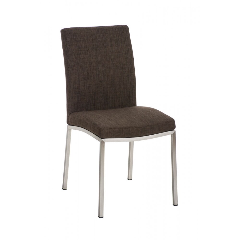 Scaun Grenoble, Inox/Textil, Maro - eMAG.ro