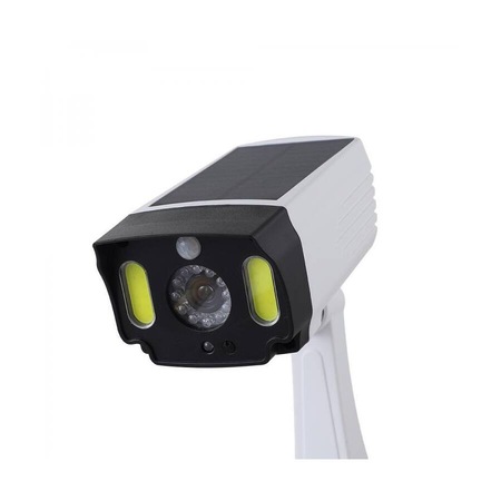 Camera de supraveghere falsa, Sumker, Cu energie solara, Negru/Alb ...