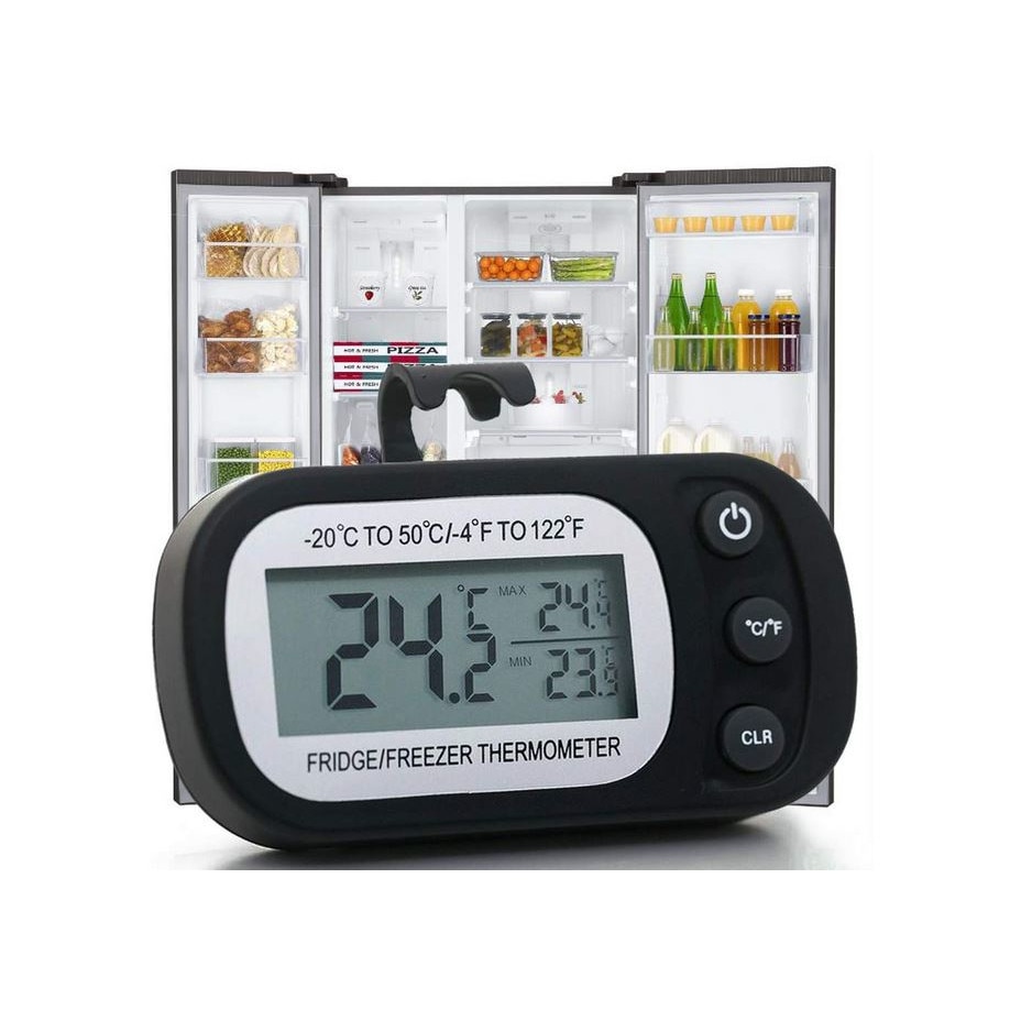 Termometru pentru frigider, interval -20 +50°C, cu inregistrare valori ...