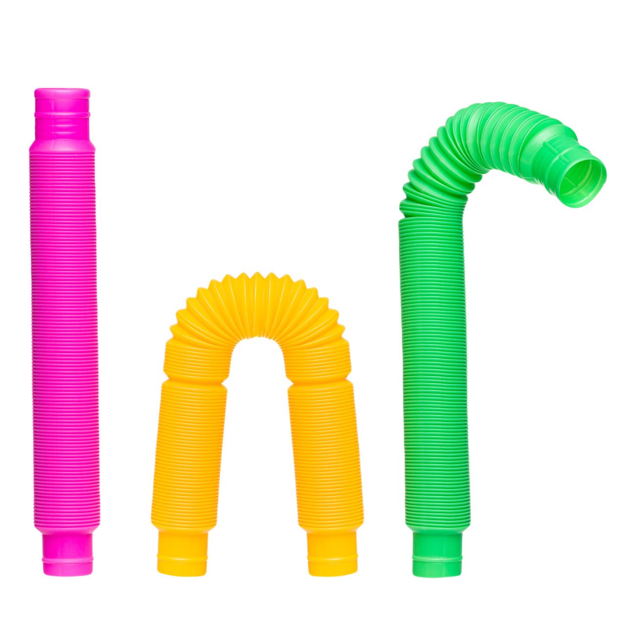 Set Zola® 3 tuburi colorate antistres, jucarie interactiva Fidget Pop ...