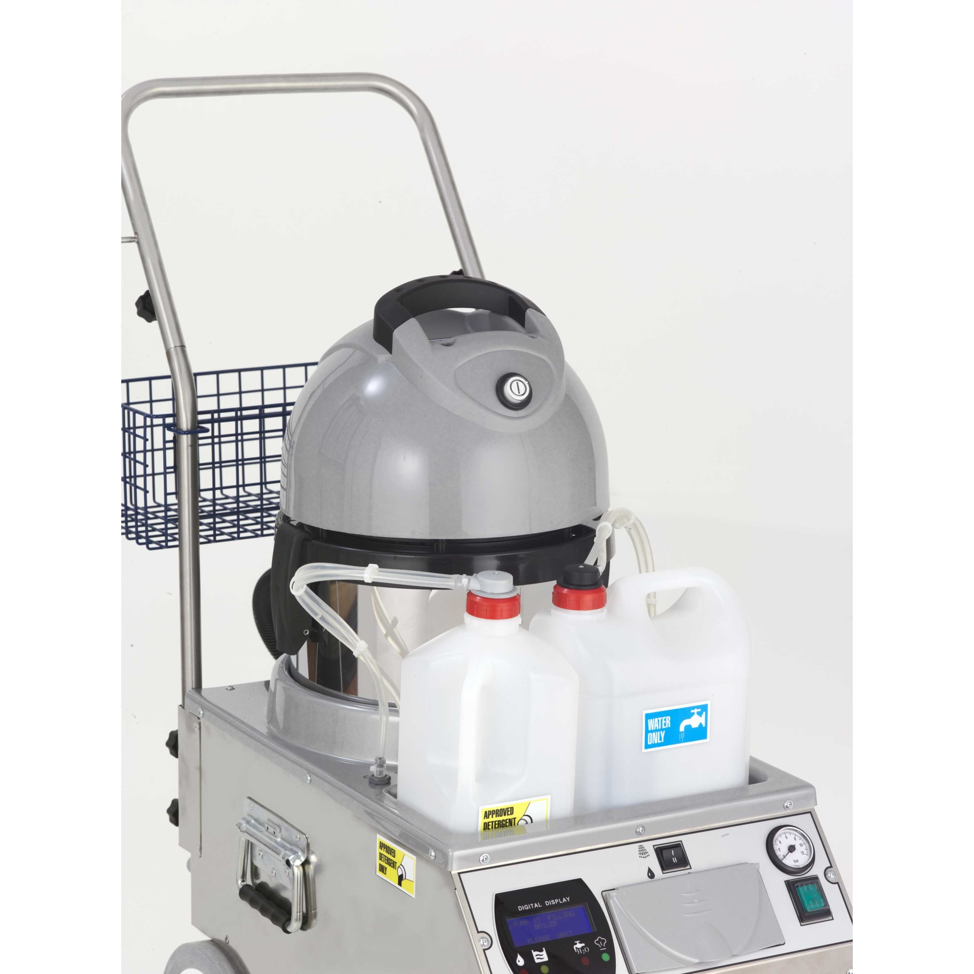 Aspirator profesional injectie/extractie Steam Italy Inox 7500 10Bar ...